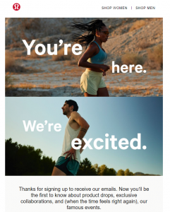 17 Fashion And Apparel Welcome Email Templates That Work - RetainIQ