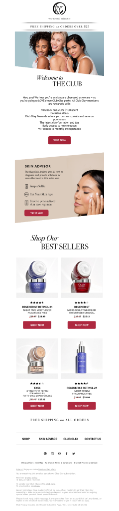 15 Welcome Email Examples in Beauty and Cosmetic Industry - RetainIQ