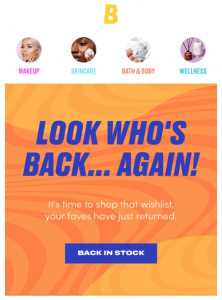 50+ Back in Stock Email Examples and Templates to Inspire Your Restock ...