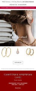 50+ Back in Stock Email Examples and Templates to Inspire Your Restock ...