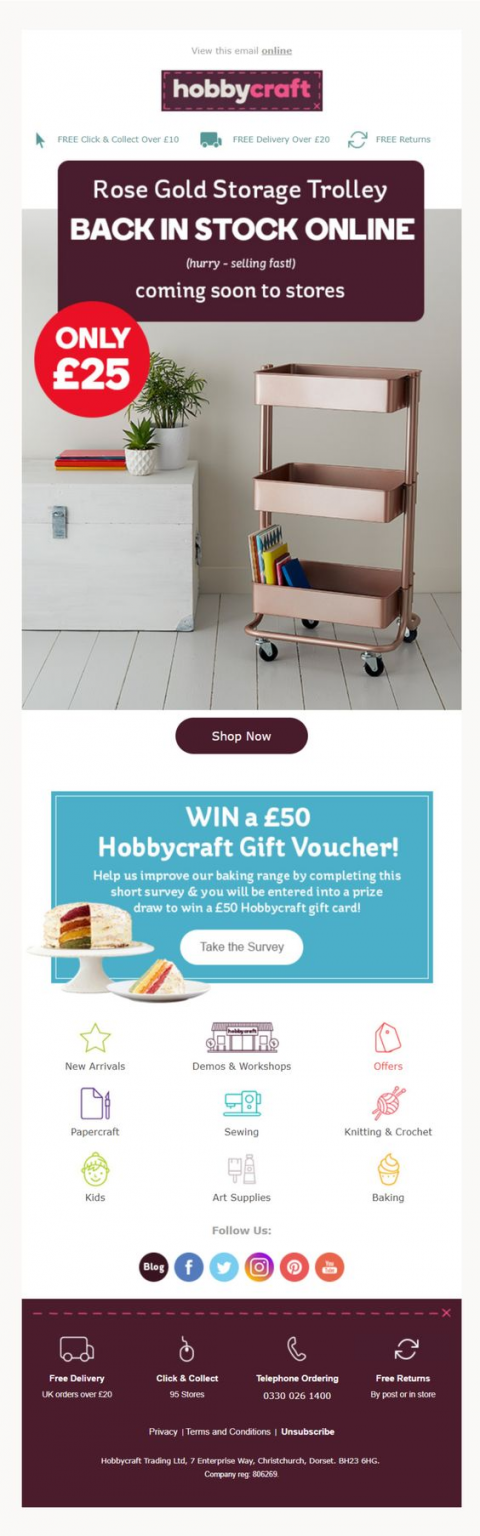 50+ Back in Stock Email Examples and Templates to Inspire Your Restock ...