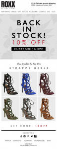 50+ Back in Stock Email Examples and Templates to Inspire Your Restock ...